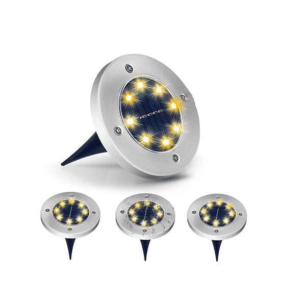 8 Led Solar Underground Light – Divine Shop