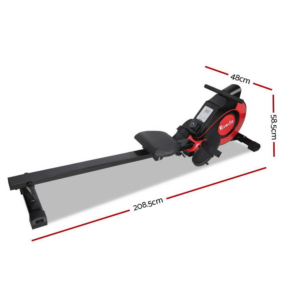 Everfit Rowing Machine Rower Magnetic Resistance Exercise Gym Home ...